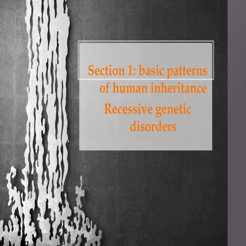 Chapter 12 human genetics | PPT