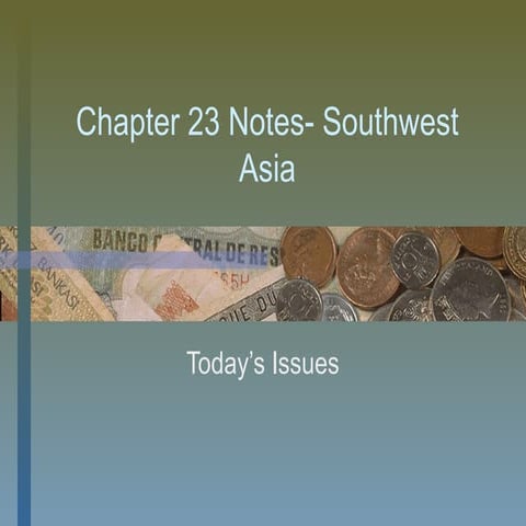 Ch. 23 today's issues in sw asia | PPT | Terrorism | Sensitive Topics