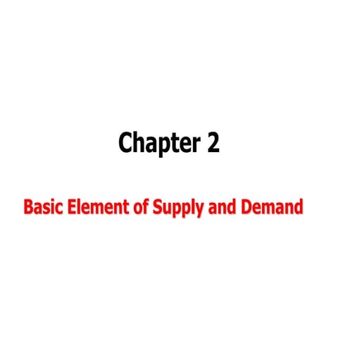 DEMAND & SUPPLY, Economic and Finance PPT | PPT