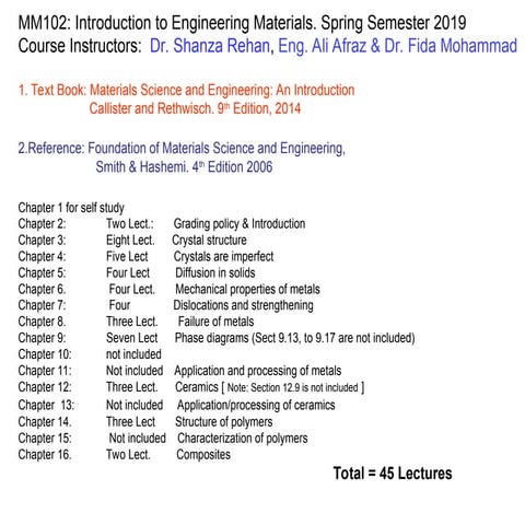 Ch. 1, 2, 3-Spr 19 Material engineering.ppt