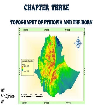 THE TOPOGRAPHY OF ETHIOPIA AND THE HORN Chapter-3.pdf (Mr. Efrem Wubie ...