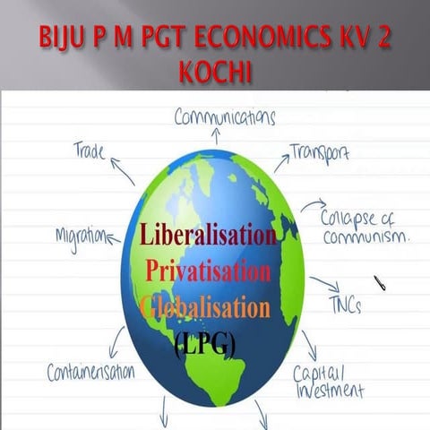 Economic reforms 1991 | PPTX