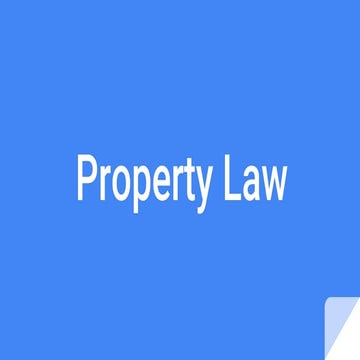 Class 11 Legal Studies Property Law.pptx