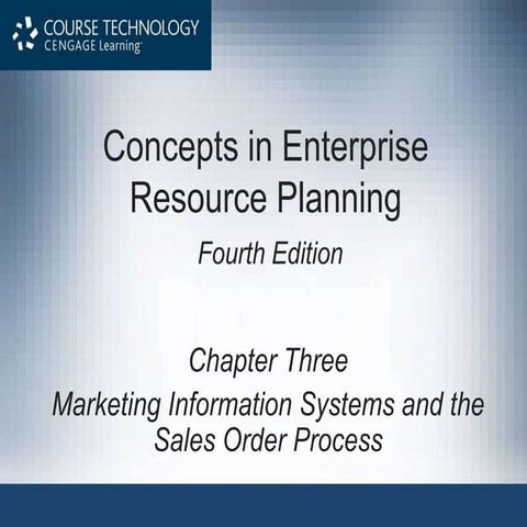Ch- 3 Marketing Information Systems and the Sales Order Process .ppt