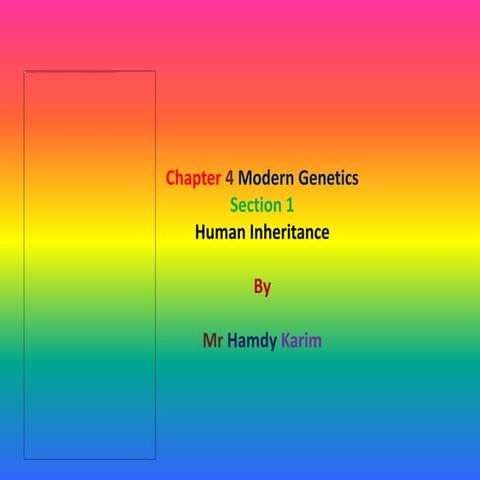 Patterns of Inheritance (Genetics) | PPTX