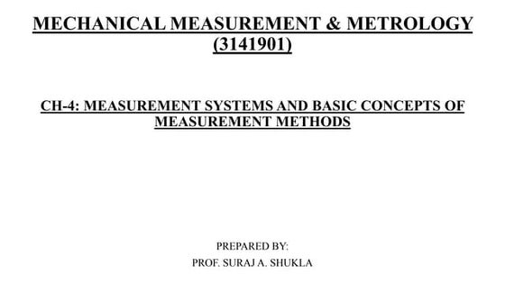 Calibration of Instruments | PPTX | Science