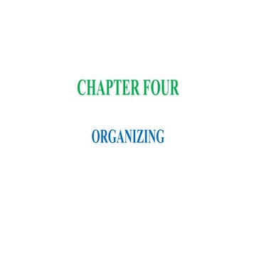 CH - 4 Organizing.pptx