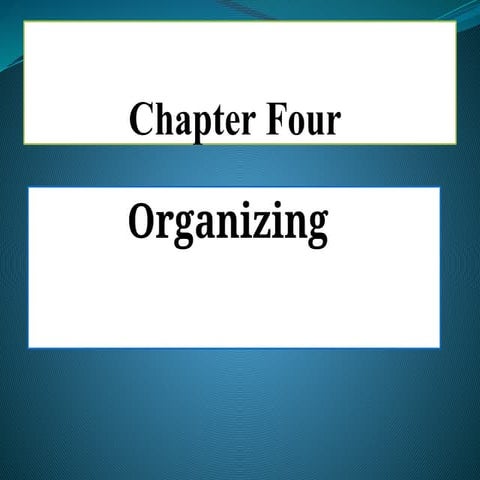 Organization- Management Process | PPT