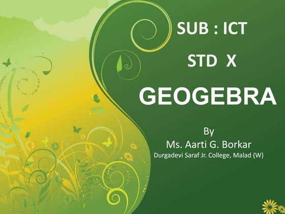 ICT Presentation - Std 10th C | PPTX