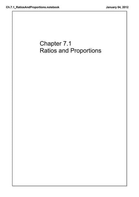 Ratio powerpoint | PPTX