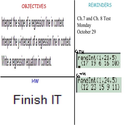 Ch. 8 Slope And Intercepts | PPT