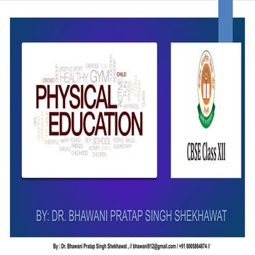 Class 12th physical education chapter 2 notes | PDF