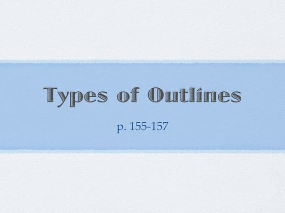 Topic outline | PPTX | Science