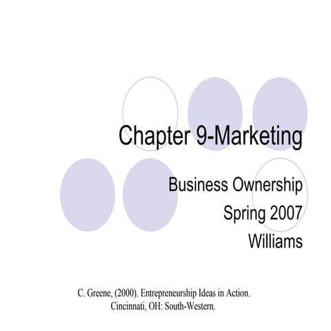 The 5 ps of marketing | PPTX