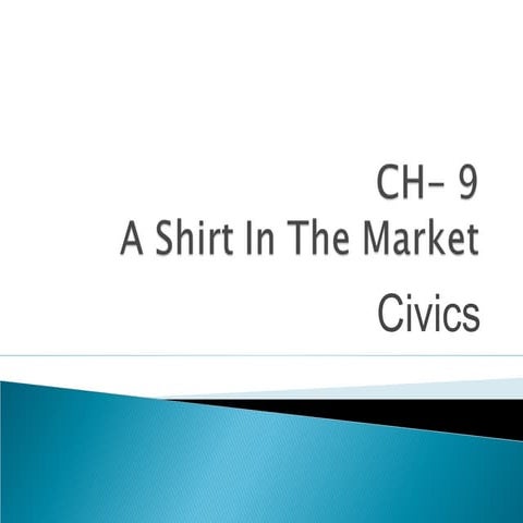 PPT-ClassVII Markets around us Civics PPT | PPTX