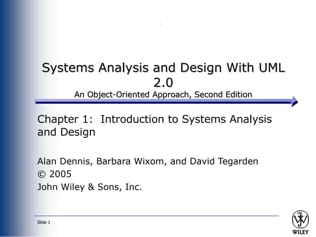 System Analysis and Design | PPT