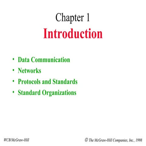 Ch01 | PPT | Computer Networking | Computing