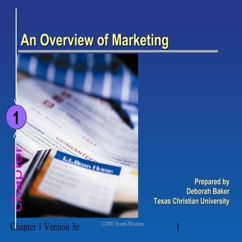 An Overview of Marketing | PPT
