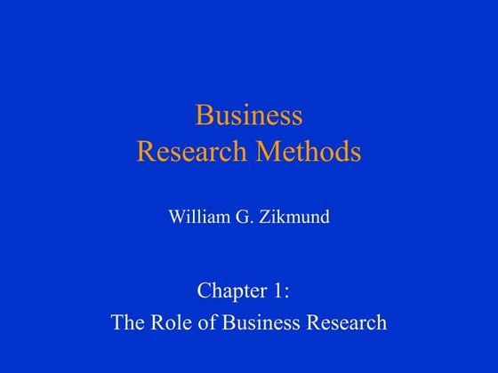 Lecture 02 Introduction to Business Research Methods.ppt