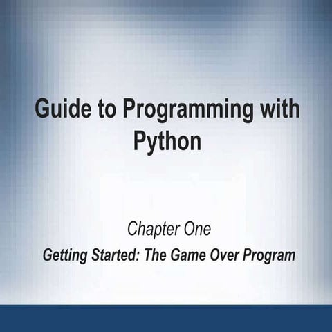Python basics slides ch1