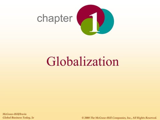 Introduction to globalization | PPTX | Business | Business and Finance