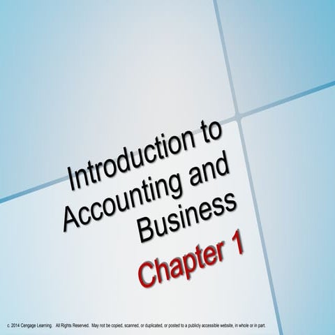 Accounting in Business - Introduction to Beginners | PPT | Business ...