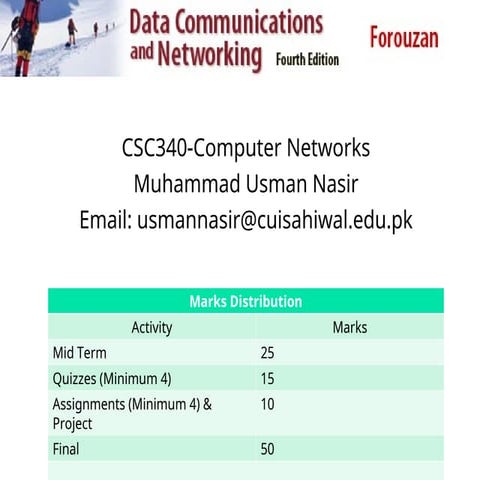 Lecture Of Computer Communication And Networks Chapter 1 Ppt