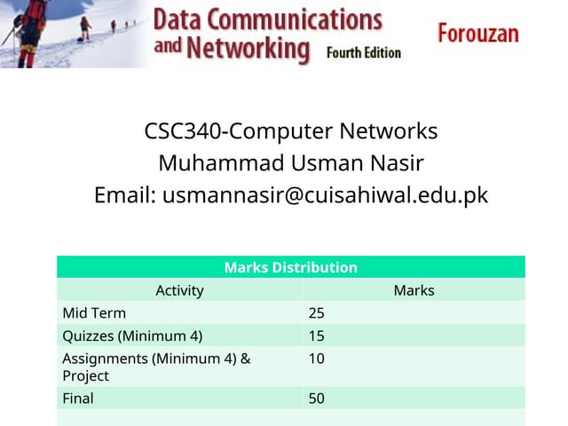 Lecture Of Computer Communication And Networks Chapter 1 Ppt