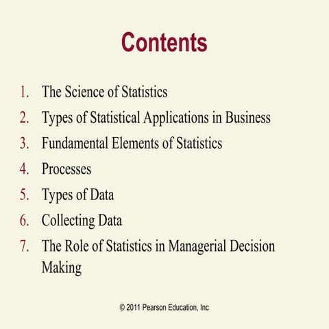 Statistics introduction, nature, scope and others | PPT