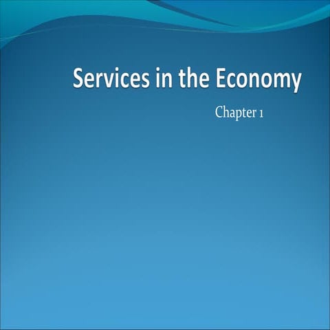 Ch01 services in the economy | PPT | Information Services Industry ...