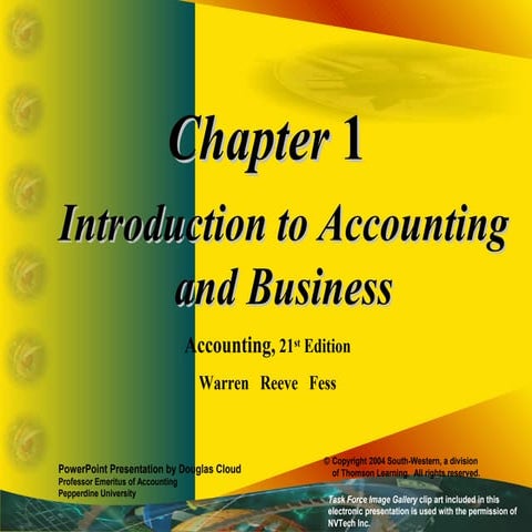 Ch01 - Introduction to Accounting and Business | PPT