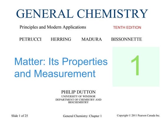 general chemistry ch1 | PPT