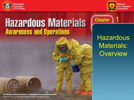 FIRST RESPONDER HAZMAT AWARENESS POWERPOINT TRAINING PRESENTATION | PPT