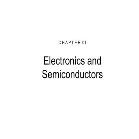 Electronics , introduction to semiconductors and signals.pptx