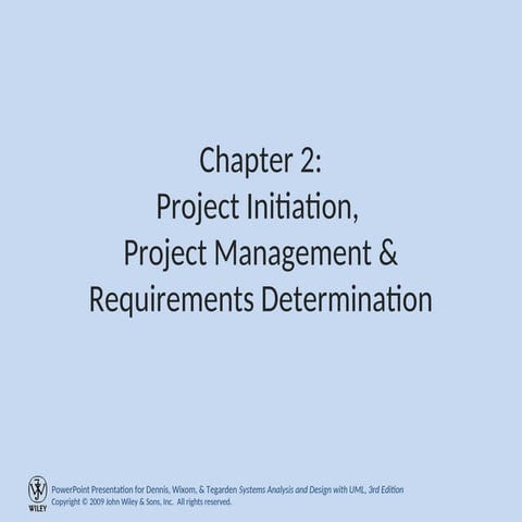 ch02. of project management part1 and ppt | PPT