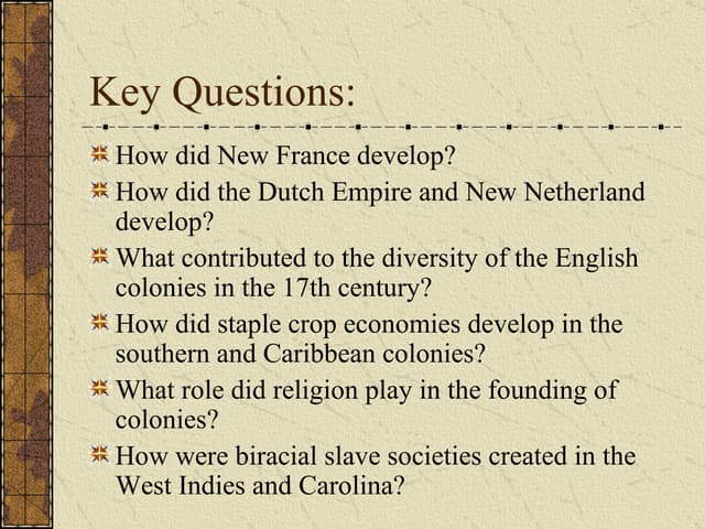 The Thirteen Colonies | PPT