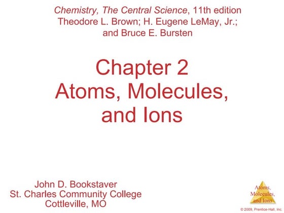 Atoms and molecules class 9 | PDF | Chemistry | Science