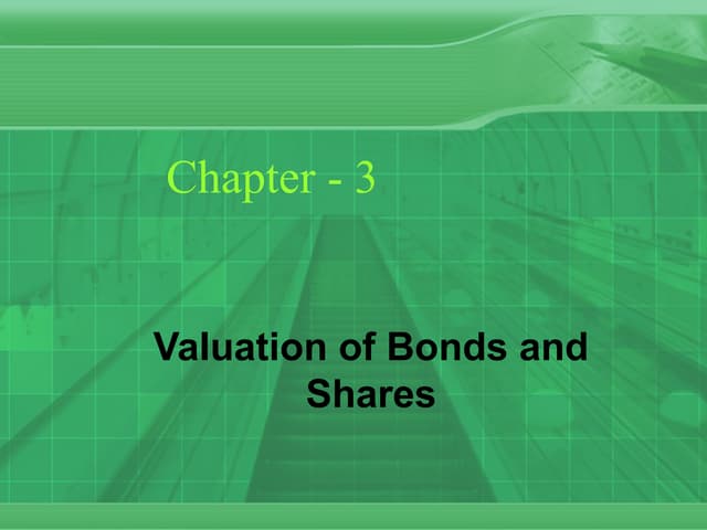 Bond Valuation | PPTX