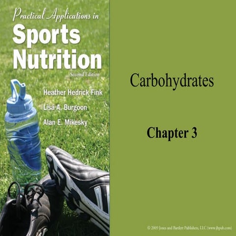 Sports Nutrition_Chapter 3_Carbohydrates | PPT