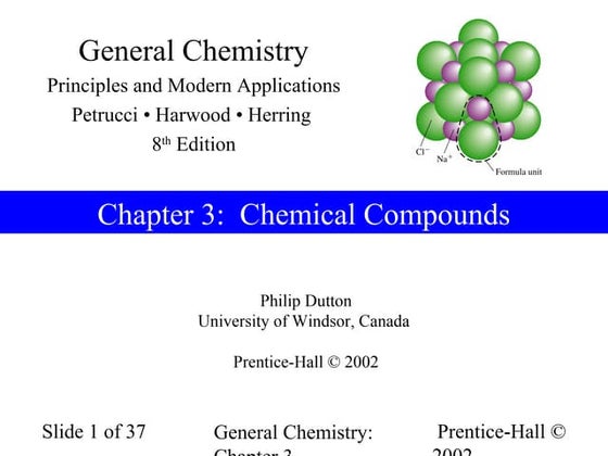 general chemistry ch1 | PPT