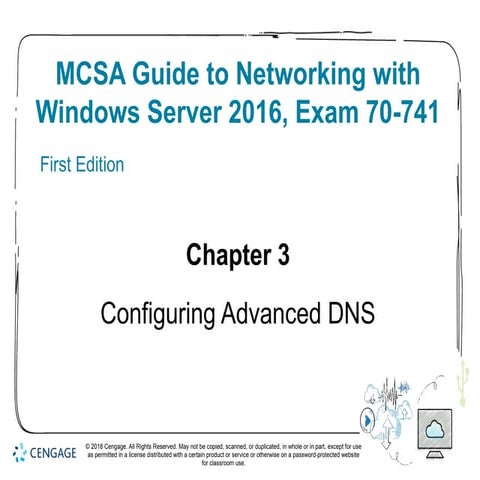 MCSA 70-741 - Chapter 3: Configuring Advanced DNS | PPTX