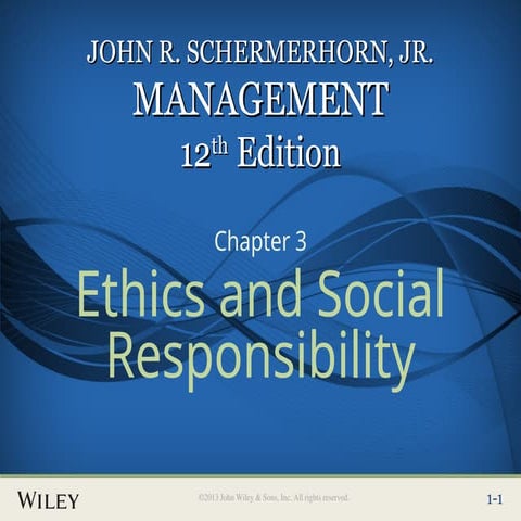 chapter 2 Ethics and social responsibility | PPT
