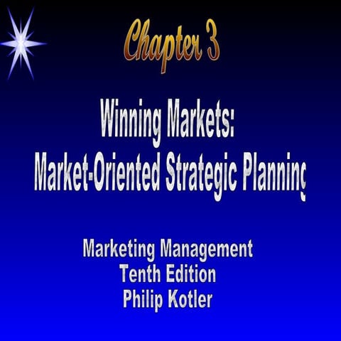 Ch03[1] philip kotler strategic planning | PPT