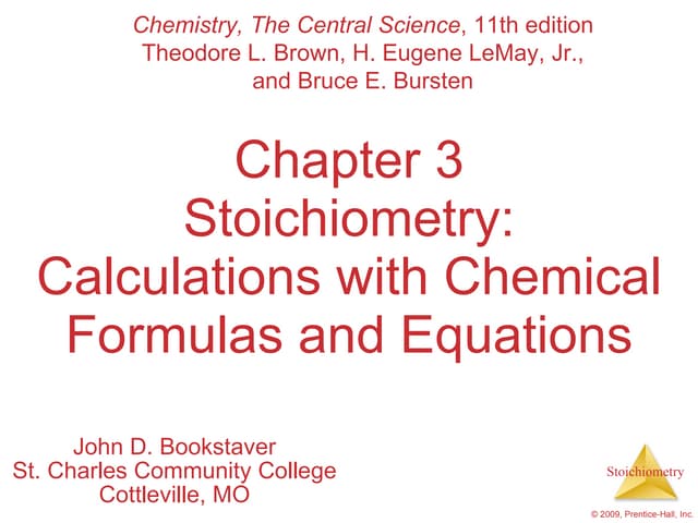 Stoichiometry cheat sheet