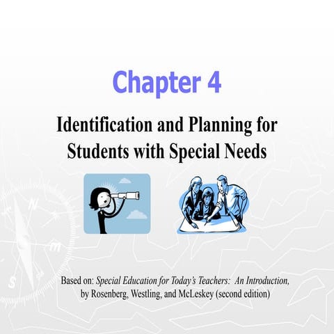 Chapter 4: Identification and Planning | PPTX