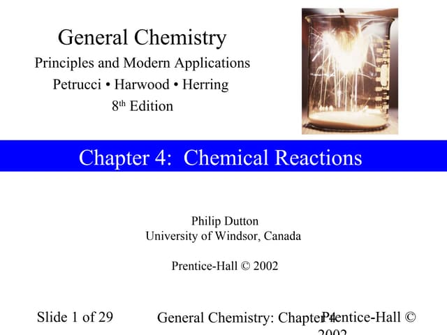 Before, Change, After (BCA) Tables for Stoichiometry | PPT