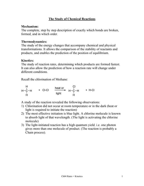 Theories of Reaction Rate - Ashika G | PPT