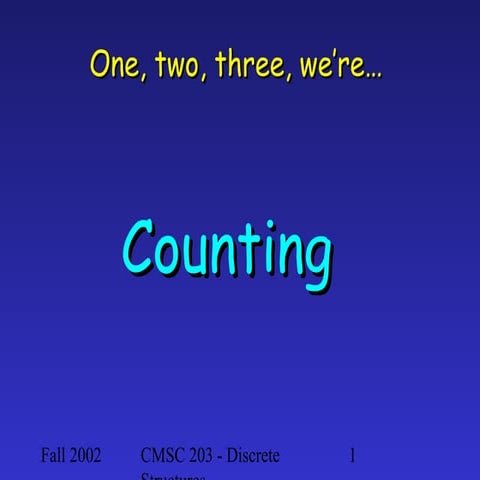 Discrete Mathematics Counting And Logic Relation Ppt 5119