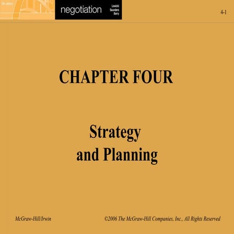 Ch 04 - Negotiation Strategy and Planning.ppt