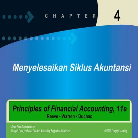 Ch04 kertas kerja, jurnal penutup,siklus akt | PPT | Business ...